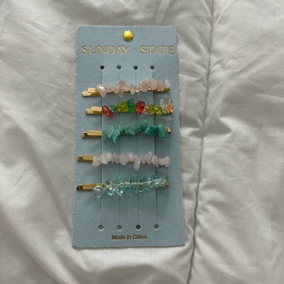 Accessories | Gem Hair Pins | Poshmark